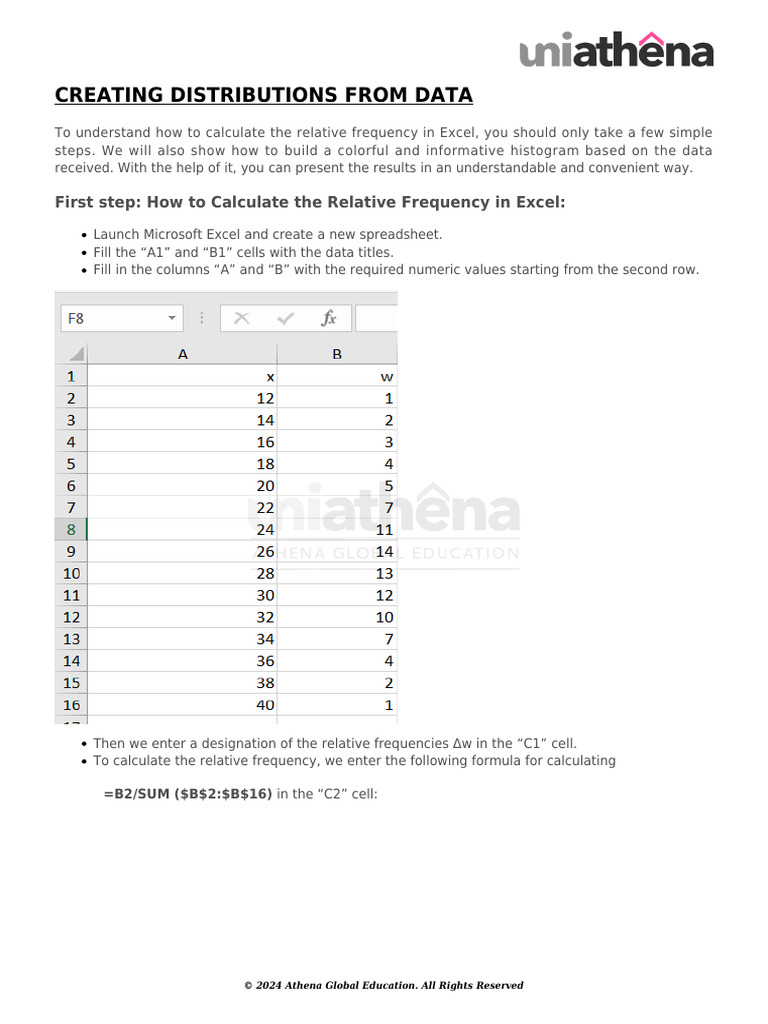 5.01 - Creating Distributions From Data | PDF