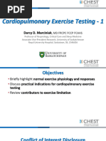 CPET Interpretation Cheat Sheet | PDF | Heart Rate | Clinical Medicine