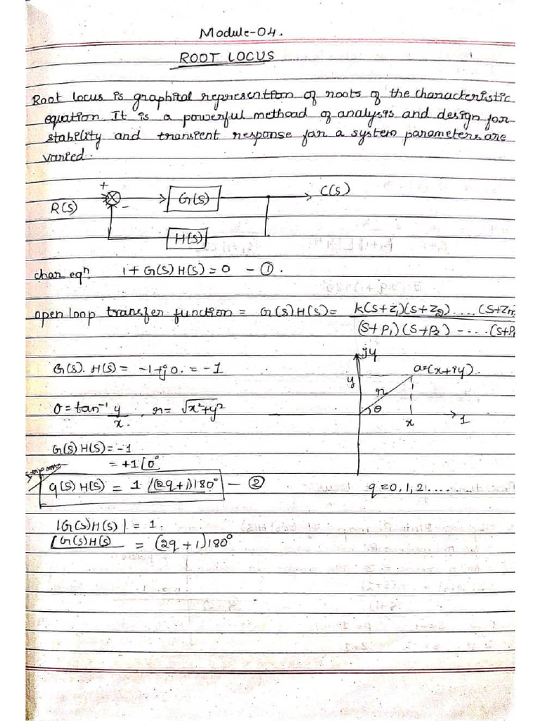 Control System Module 4 | PDF