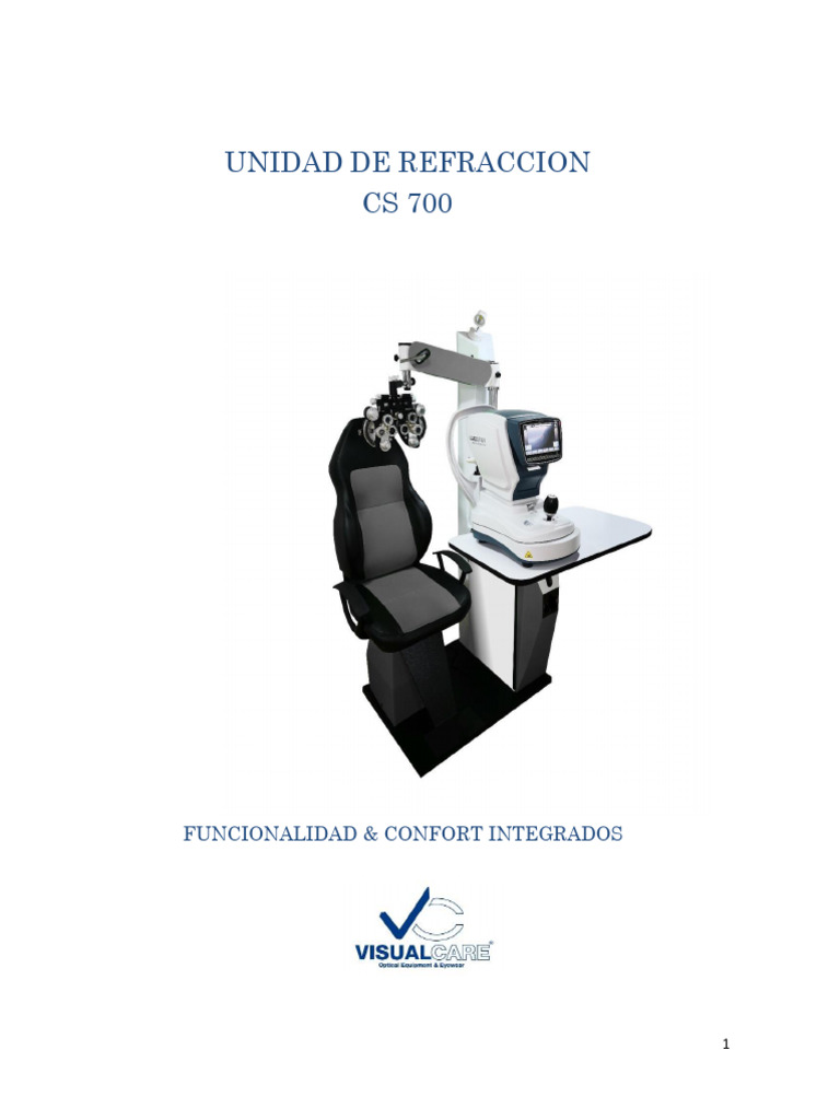 Sillón de Examen Ergonómico CS 700 | PDF