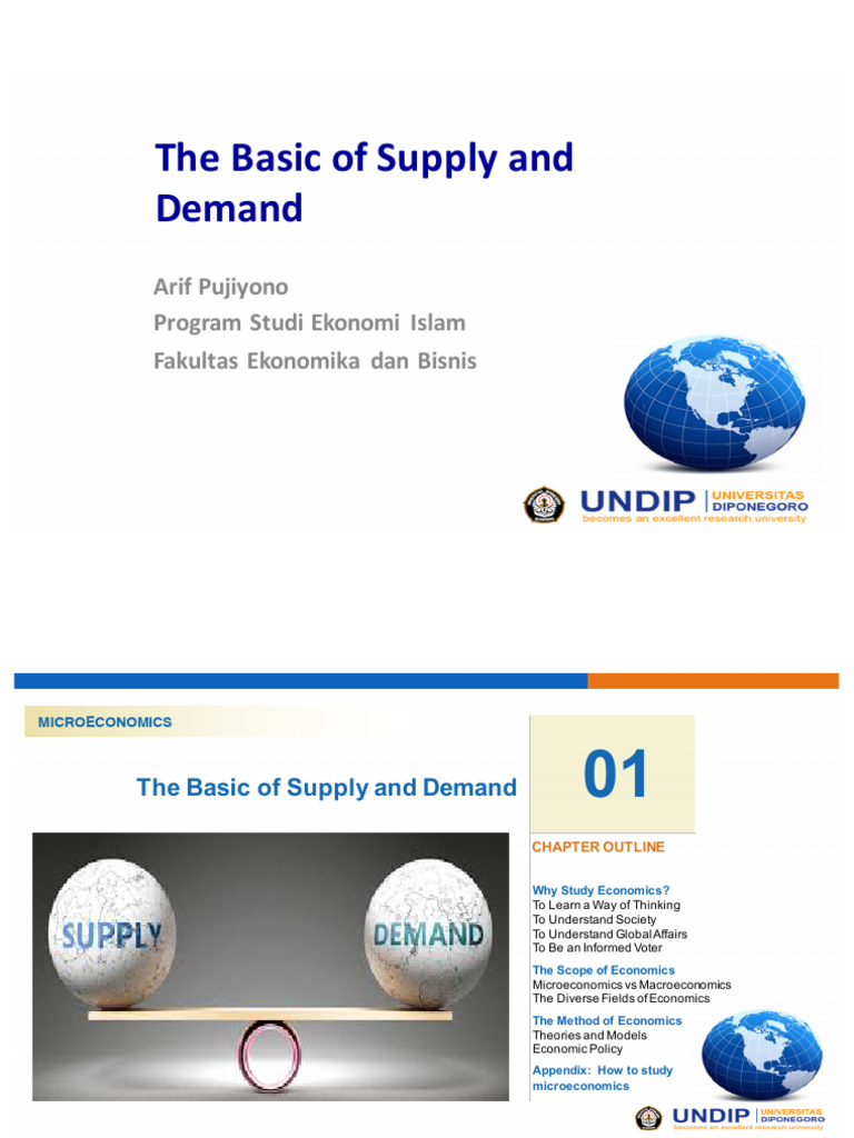 01 - The Basic of Supply and Demand - 2023 | PDF | Demand | Supply ...