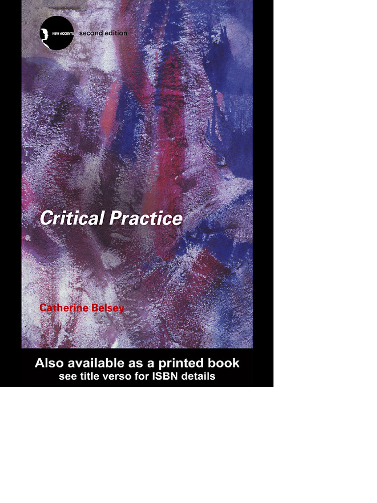 Critical Practice by Belsey | PDF
