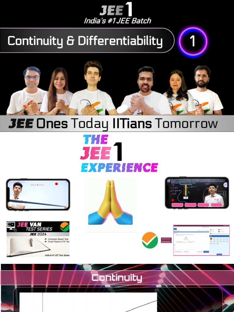 Continuity Differentiability L1 | PDF | Function (Mathematics ...