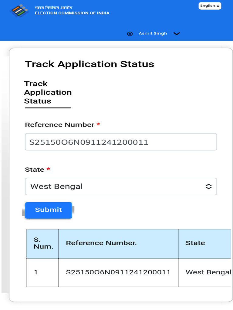 Track Application Status | PDF