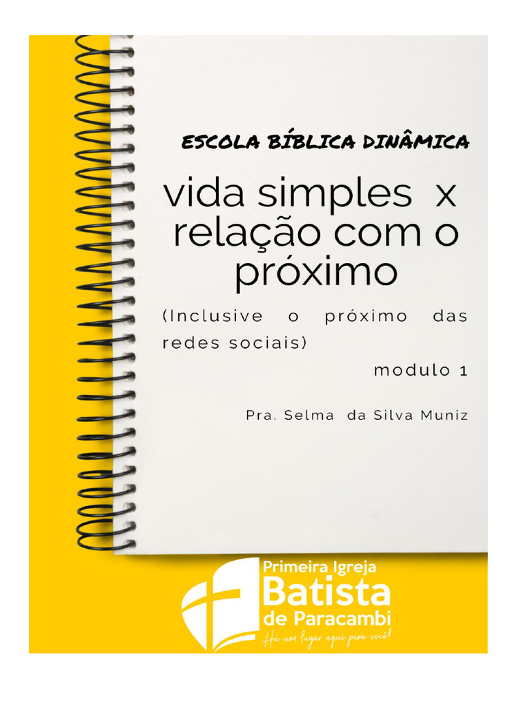 Vida Simples e Relacionamentos Saudáveis | PDF | Desperdício | Jesus