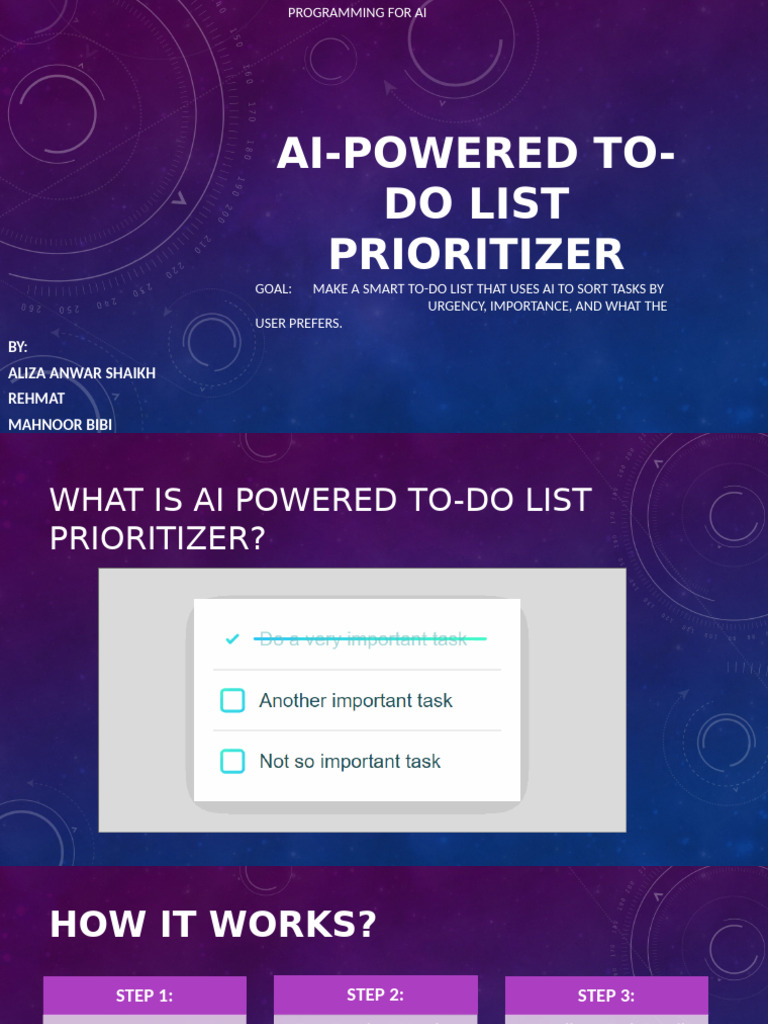 AI-Powered To-Do List Prioritizer | PDF | Computing