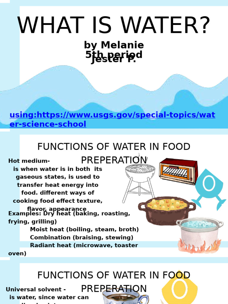 Water Science Presentation | PDF | Water | Water Cycle