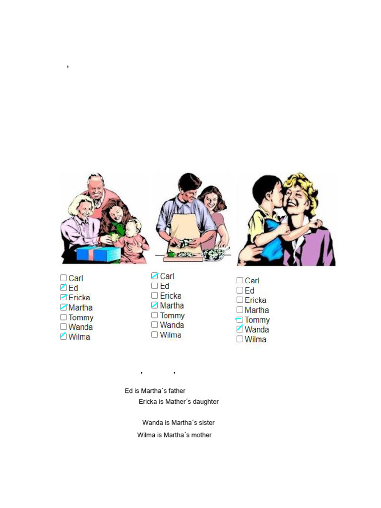 Family Listening Exercises | PDF