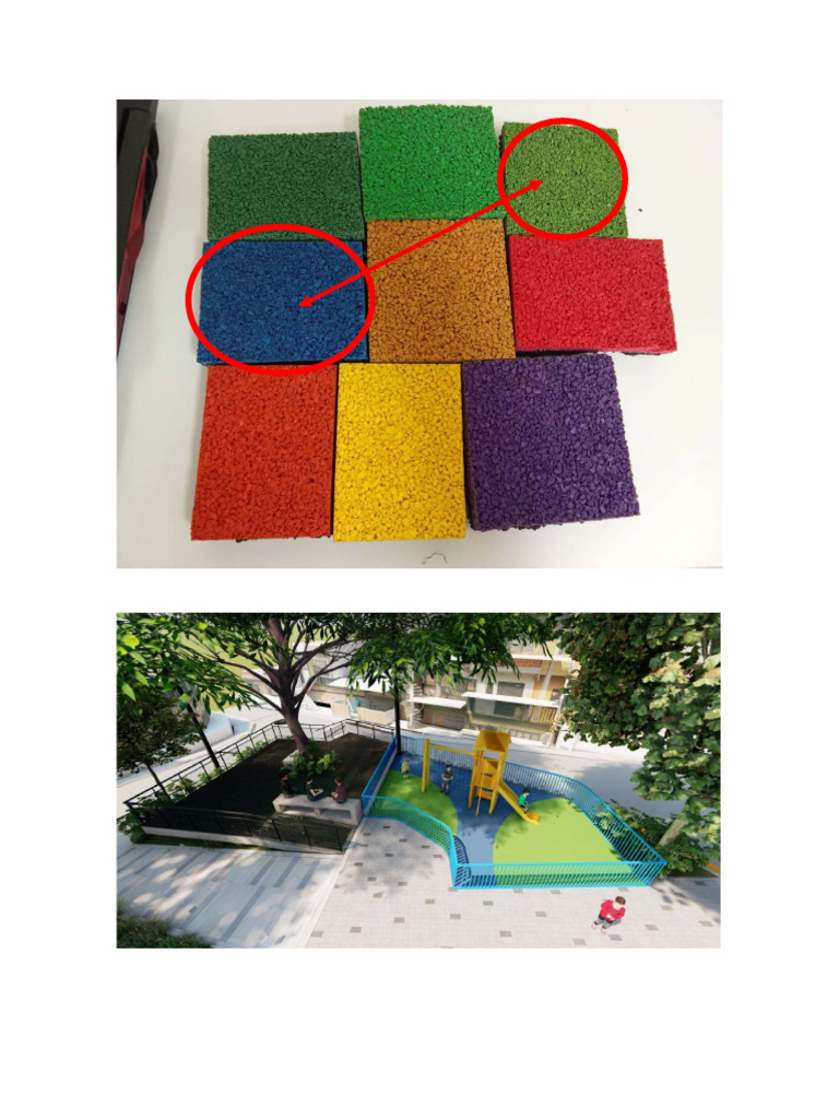 Colores Piso en Caucho Parque El Palo | PDF