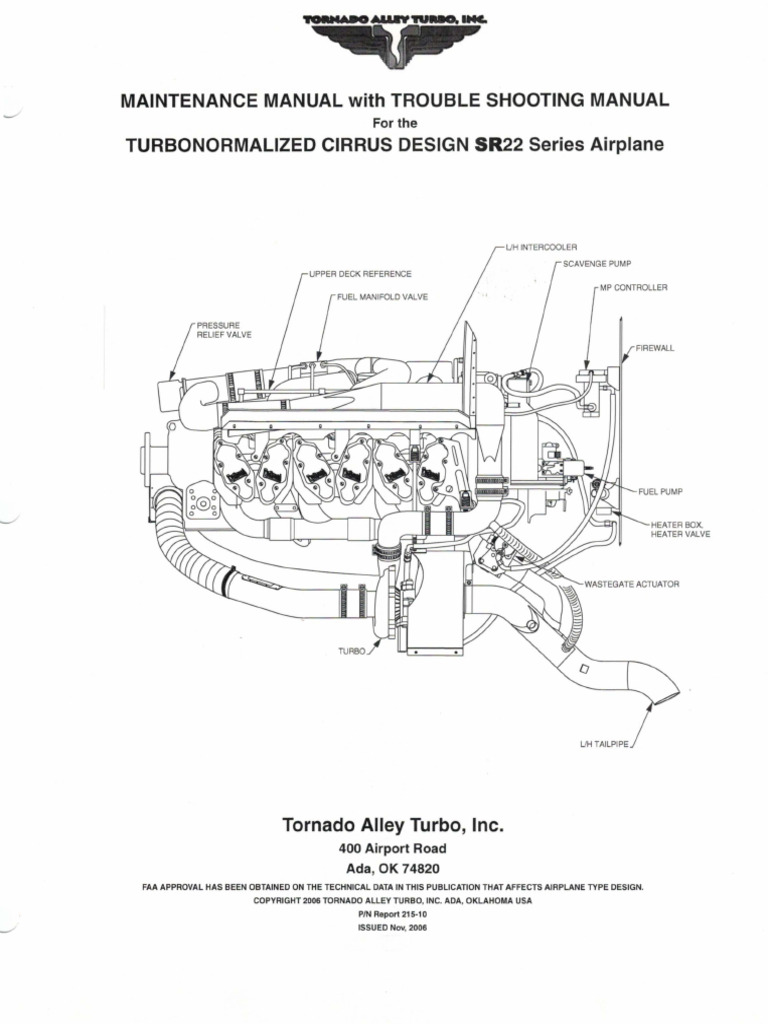 SR22 Turbonormalizing System Manual | PDF | Turbocharger | Engines