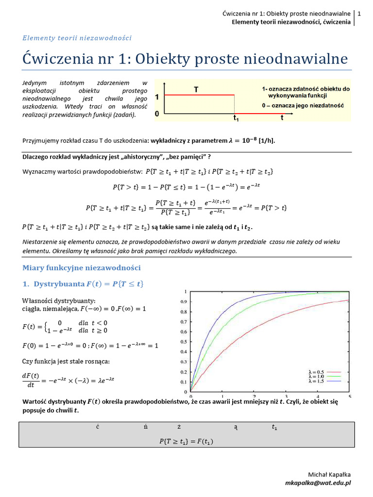NSK - Cwiczenia NR 1 | PDF