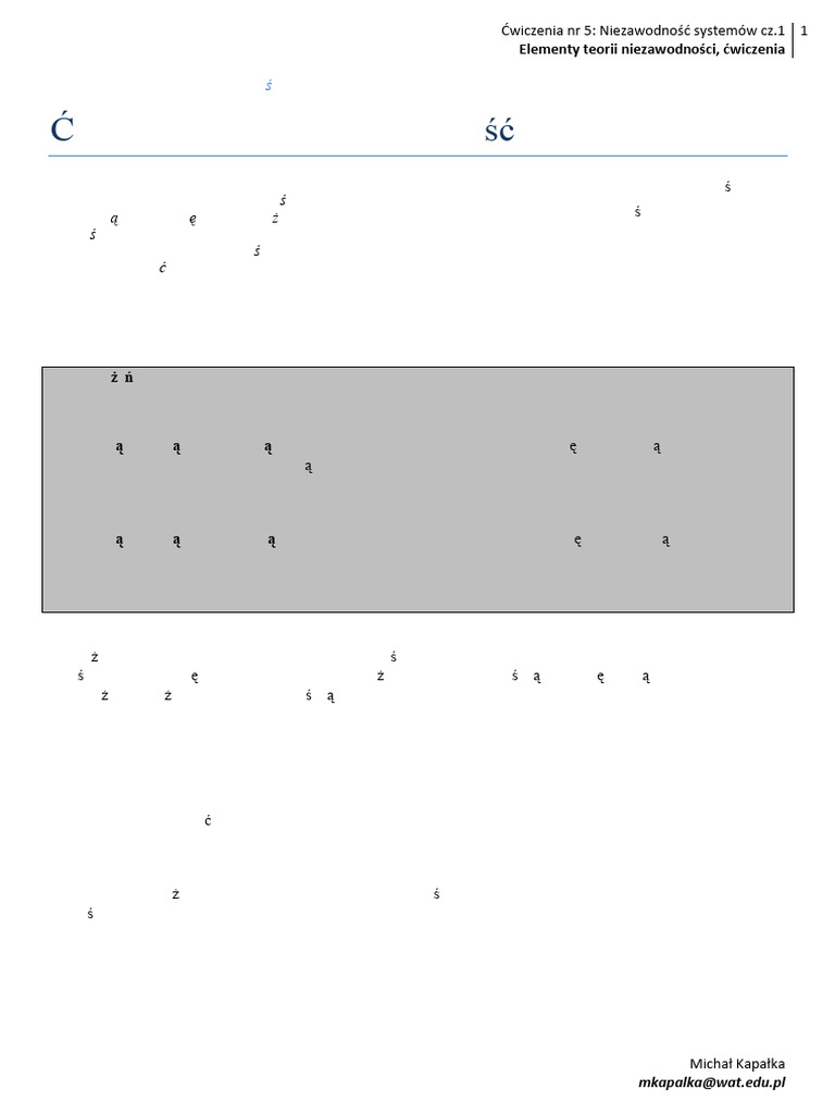 NSK - Cwiczenia NR 5 | PDF