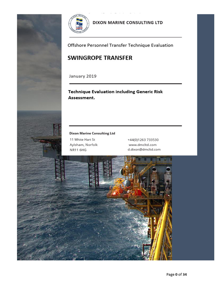 Manual SwingRope | PDF | Tide | Risk