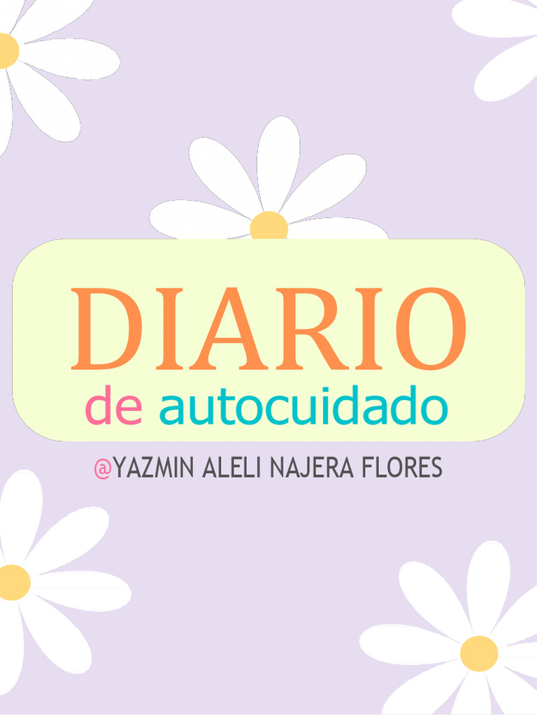 Diario de Autocuidado | PDF | Sicología