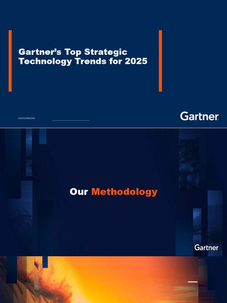 Gartners Top Strategic Technology Trends For 2025 | PDF | Artificial ...