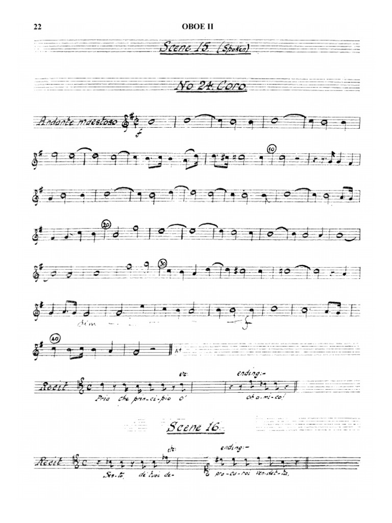 Mozart La Clemenza Di Tito 04 Ob2 | PDF
