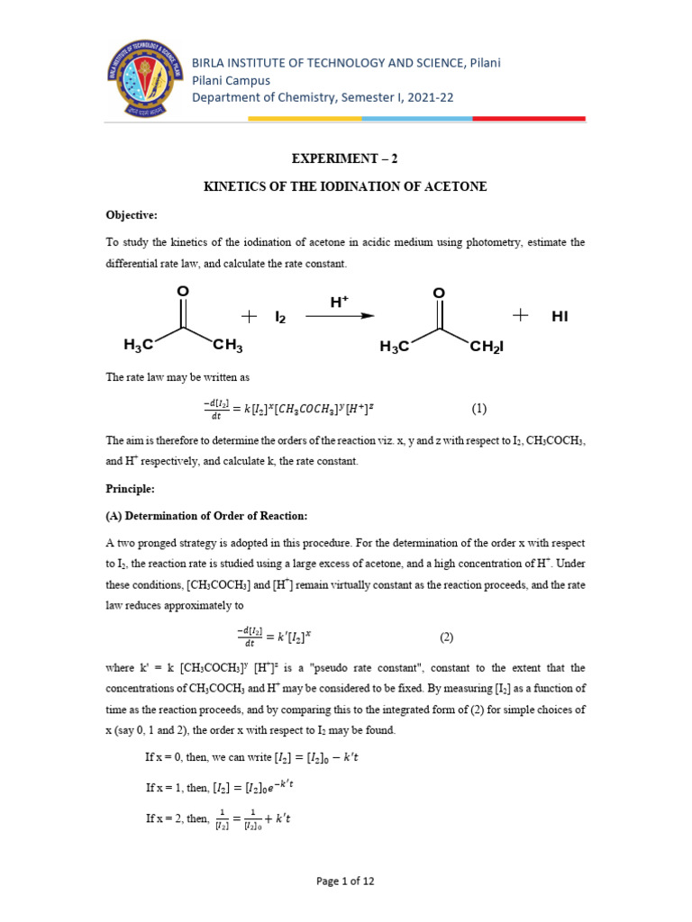 Manual Expt2 | PDF | Spectrophotometry | Physical Phenomena
