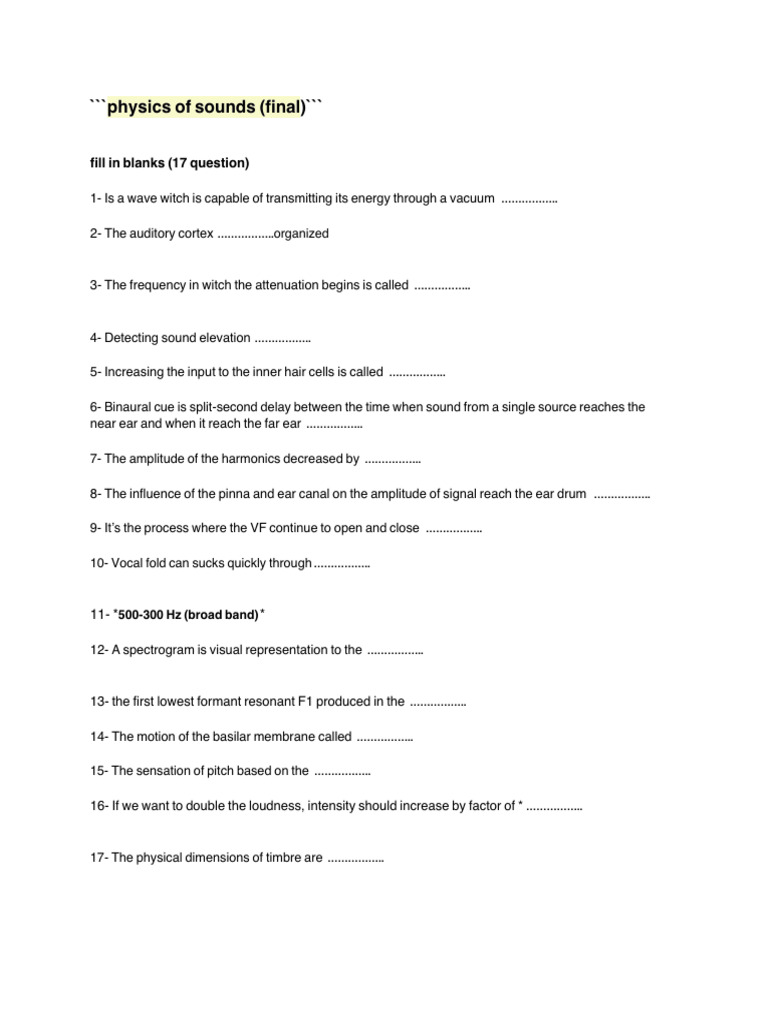 Physics FINAL 4 | PDF
