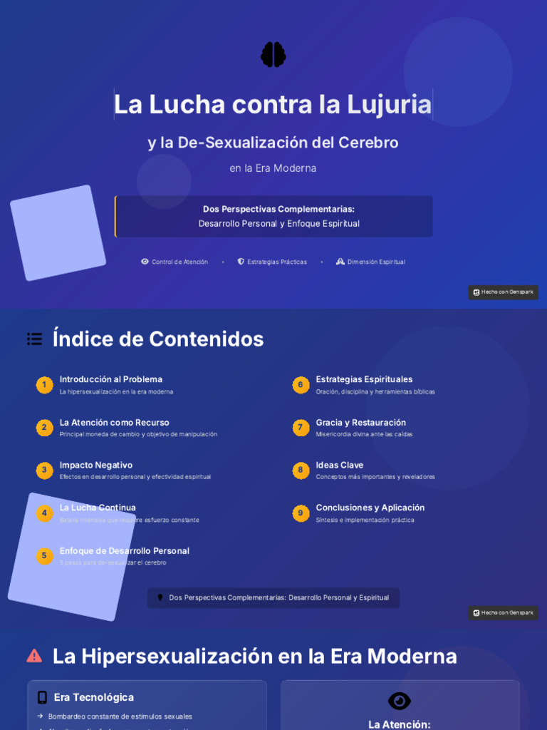Lucha Contra Lujuria Desexualizacion 20250606162643 | PDF | Amor ...