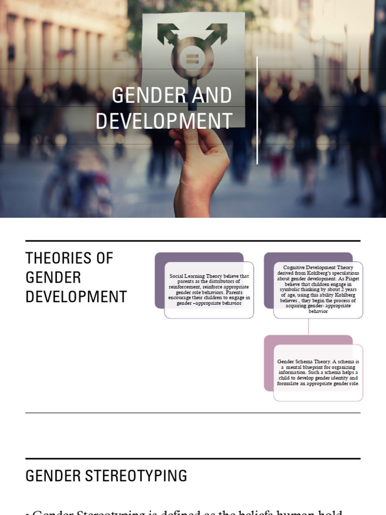 Gender Development Theories Explained | PDF | Gender | Gender Studies