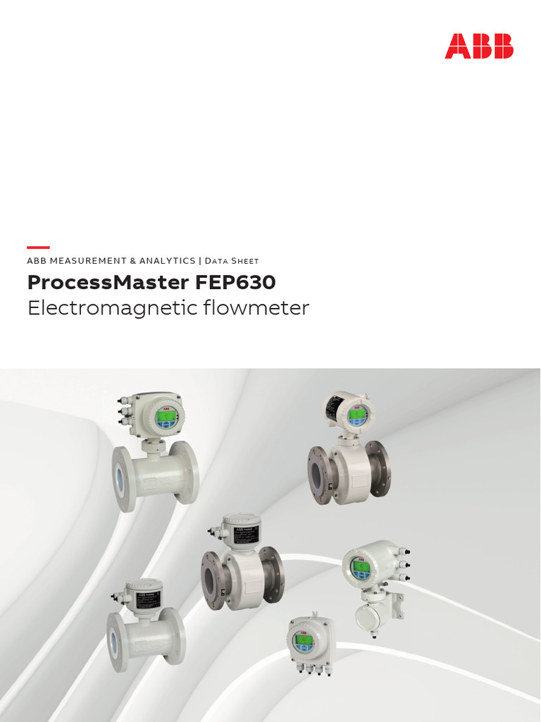 Flow Tube Abb Dn150 | PDF | Flow Measurement | Electromagnetic Induction