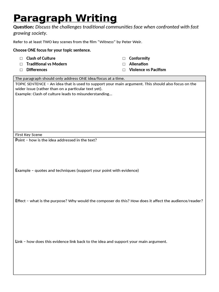 Paragraph Writing - Contemporary Possibilities | PDF