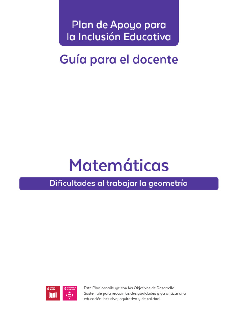 EPP Doc Mat Dificultades Geometria | PDF | Geometría
