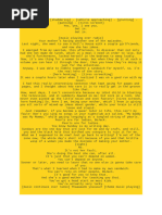 BoJack Horseman: Free Churro Monologue | PDF