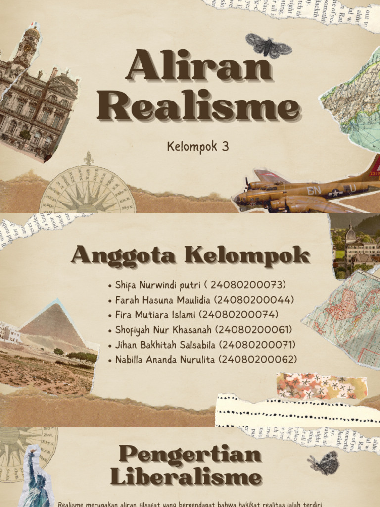 Aliran Realisme - Kel 3 | PDF