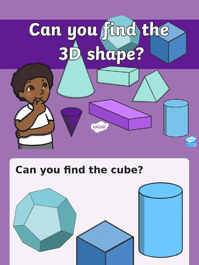 Can You Find The Correct 3d Shape | PDF