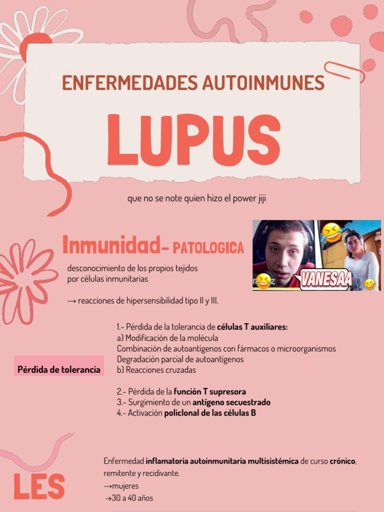 LUPUS | PDF | Sistema inmune | Anatomía