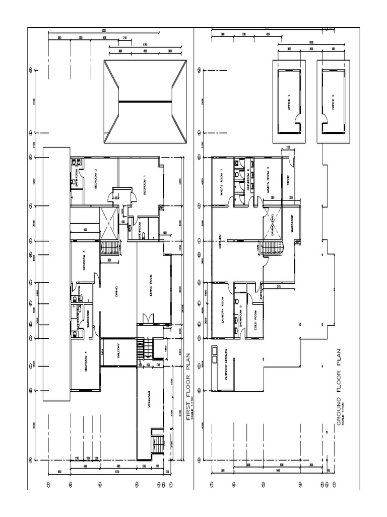 Banglo Rembau Floor Plan | PDF