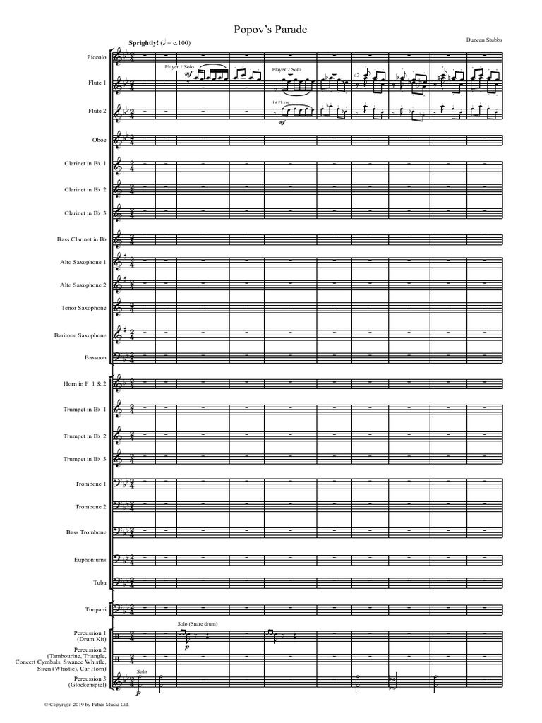 Popov's Parade | PDF