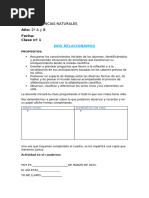 Secuencia Seres Vivos y Elementos Sin Vida Primer Grado 2024 | PDF ...