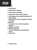 Play Therapy Themes for Therapists | PDF | Attachment Theory | Anger