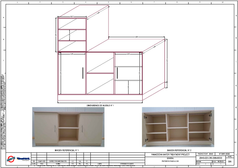 Linea 2 Plano de Mesa para Kichenette (No Considerar Las Medidas Solo ...