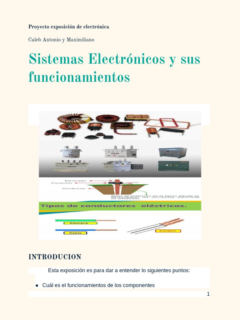Funcionamiento y Fallas de Componentes Electrónicos | PDF ...