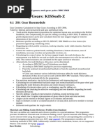 Over-Pin Measurement for Gears | PDF | Gear | Angle