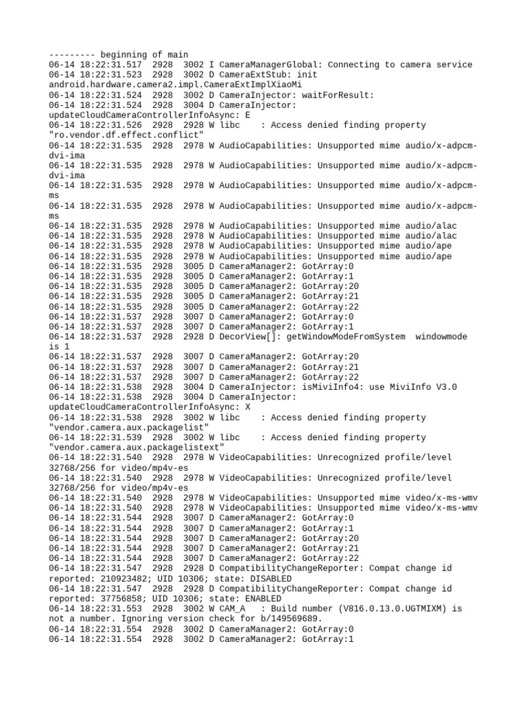Log Cat 1749903751457 | PDF | Data Compression | Software