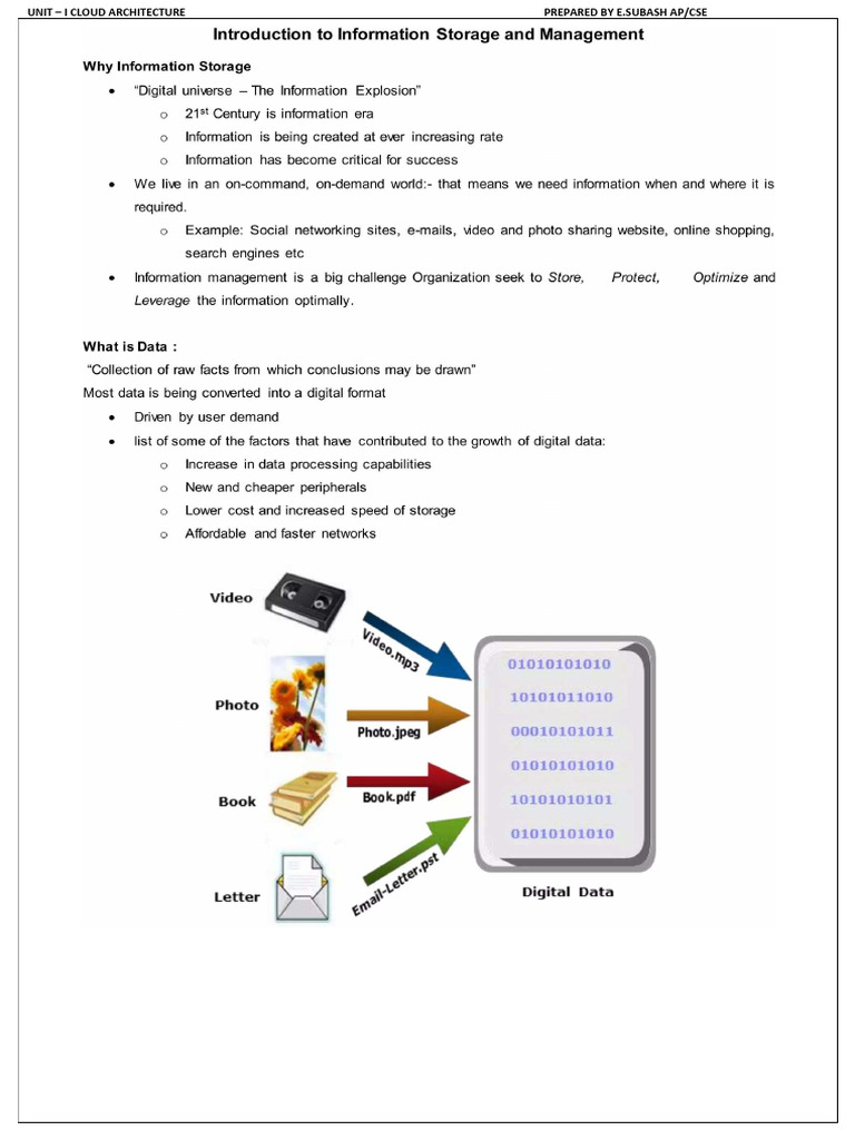 Cloud Architecture Overview and Components | PDF | Computer Data ...