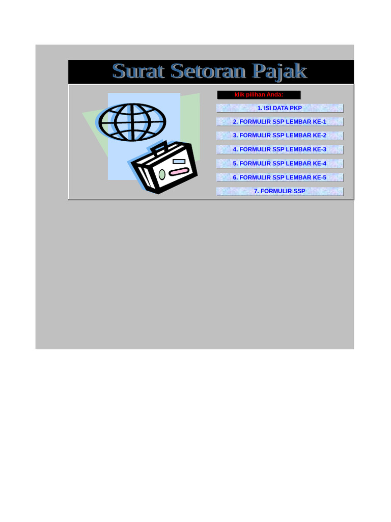 Surat Setoran Pajak SSP 2024 | PDF