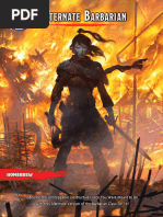 Barbarian Rage Damage Overview 5E | PDF | Gary Gygax Games | Dungeons ...