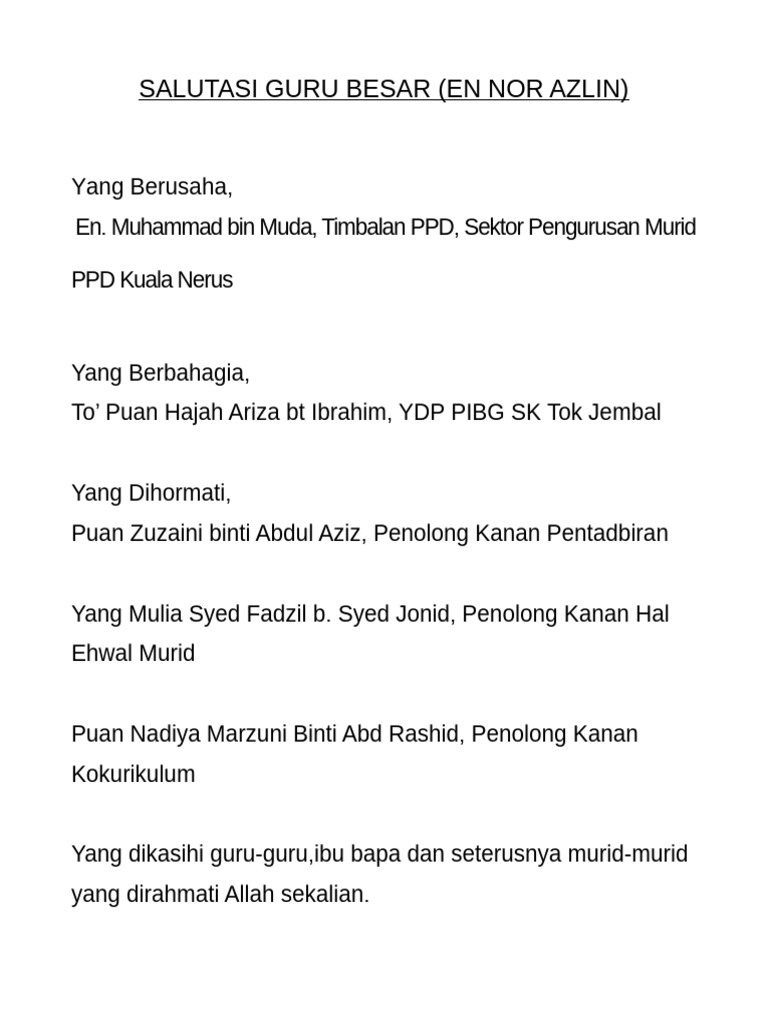 Saliutasi Kot Penutup | PDF