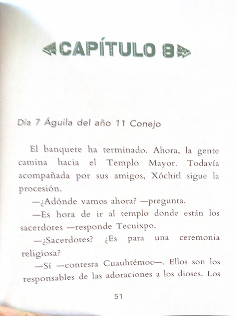 Un Viaje en El Tiempo Chapters 8-10 | PDF
