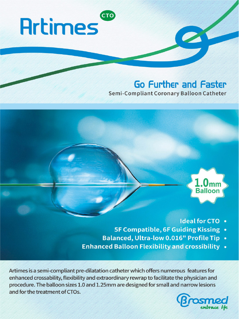 SC Coronary Balloon Dilatation Catheter | PDF