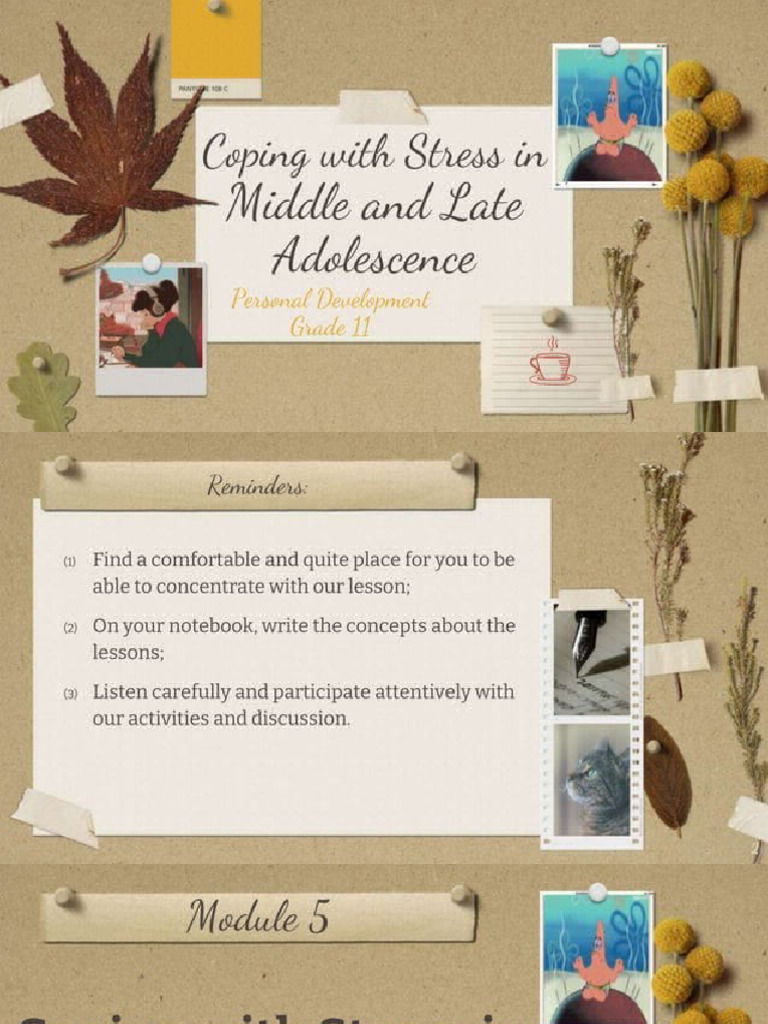 Coping With Stress | PDF