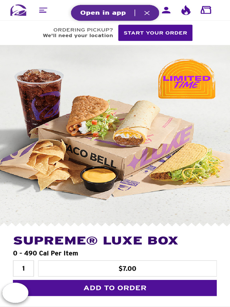 Supreme Luxe Box Nutrition Facts | PDF