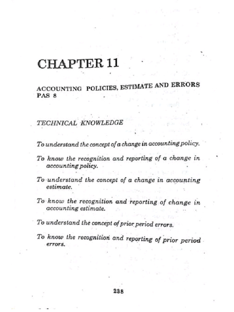 PAS 8 Valix 2020 | PDF