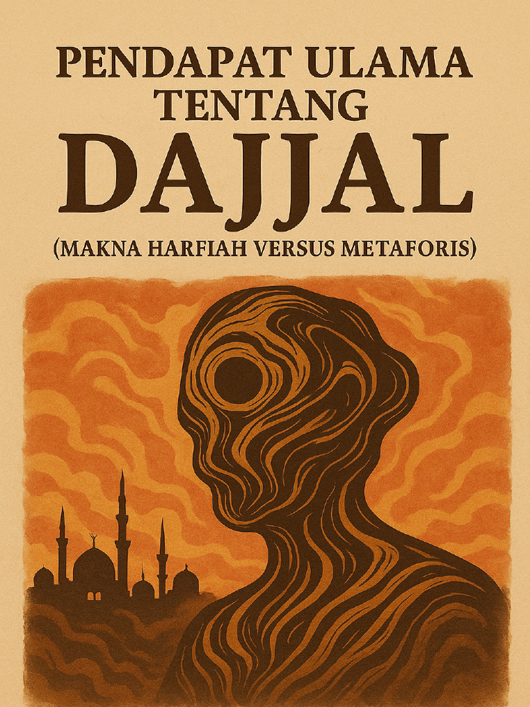 Analisis Mendalam Interpretasi Ilmiah tentang Dajjal dalam Eskatologi Islam: Pemahaman Harfiah ...