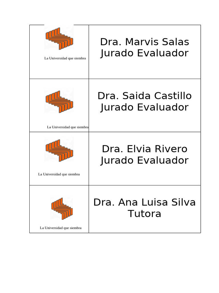 Identificadores Pre Defensa | PDF